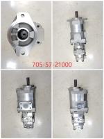 China Komatsu Gear Pump 705-57-21000 Oil Pump Cast Iron Aluminum alloy materialsl Pump 150bar-250bar Pressure Hydraulic Parts for Construction Machinery for sale