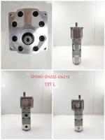 China NABCO Gear Pump GN340-GN222-GN215 with 13 Teeth Shalft Hydraulic Pump Cast Iron and Aluminum alloy materials Triple Pump for Concrete Machinery Supply for sale