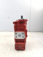 China KAYABA Hydraulic Gear Pump KFR4-27+17 Cast Iron and Aluminum alloy  Industrial Grade Oil Transfer Pump for Heavy Machinery Repair Parts  OEM ODM for sale