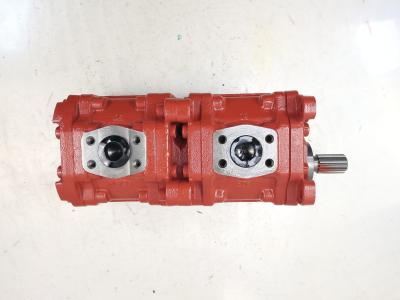 China NABCO Gear Pump for Concrete Machinery Pump NABCO-56+50-A1 Cast Iron and Aluminum alloy materials Triple Hydraulic Pump One year warranty Factory Supply for sale