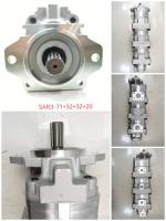 China Komatsu Gear Pump 4-stage Hydraulic Pump SAR3-71+32+32+20 Cast Iron Aluminum alloy materialsl High Pressure Pump Hydraulic Parts for Loaders One year warranty for sale