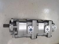 China Hydraulic Gear Pump Komatsu Pump SAR3-90+90+(1)20 Hydraulic Motor Cast Iron Aluminum alloy Oil Pump Heavy Machinery Power Source Hydraulic Spare Parts Certification for sale
