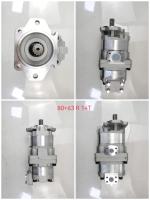 China KEHAO Gear Pump Komatsu Cast Iron and Aluminum alloy Hydraulic Oil Pump for Wheel Loaders Machinery Repair Parts Model 80+63 R 14T OEM ODM Factory Supply for sale