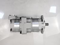 China KEHAO Gear Pump Komatsu Cast Iron and Aluminum alloy Hydraulic Oil Pump for Wheel Loaders Machinery Repair Parts Model 80+63 R 14T OEM ODM Factory Supply for sale