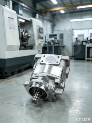 China KEHAO Hydraulic Gear Pump Komatsu Pump 705-21-37100 Cast Iron and Aluminum alloy  Industrial Grade Oil Transfer Pump for Komatsu Wheel Loaders Repair Parts OEM for sale