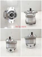 China Customizable Komatsu Gear Pump 705-22-33270 Hydraulic Oil Transfer Pump Loader Machinery Cast Iron and Aluminum alloy One year warranty Factory Supply for sale