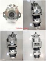 China For Wheel Loaders Gear Pump 705-58-46001 Komatsu Hydraulic Pump Cast Iron and Aluminum alloy Oil Pump Heavy Machinery Repair Parts Factory Direct Sales for sale