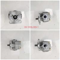 China Customizable Gear Pump Hydraulic Oil Pump Cast Iron Industrial Grade Gear Pump CB-1010L-205-1 high pressure Gear Pump for Construction Machinery Factory Supply for sale