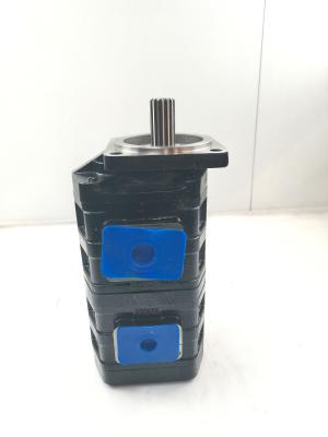 China Excavators Hydraulic Gear Pump CBGJ Series Double Pump CBGJ2100+2063 Cast Iron and Aluminum alloy Oil Transfer Pump Hydraulic Parts One Year Warranty for sale