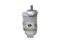 China Komatsu Double Hydraulic Pump For Tractor Loader 705-51-21000 OEM ODM for sale