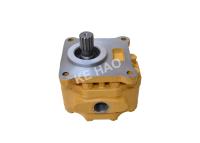 China 07433-72203   07433-71103 Bulldozer Pump / Cast Iron Hydraulic Gear Pumps Silver Color for sale