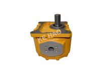 China D60  17441-67502   D65  07443-67503  D85  07444-66200   D15 Bulldozer Pump / Cast Iron Hydraulic Gear Pumps Silver Color for sale