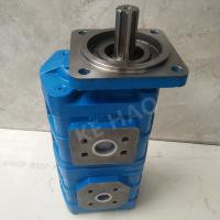 China CBGJ Double Pump  Square cover   Spline Compact Original  Gear Pump For Engineering Machinery And Vehicle for sale