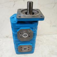 China CBGJ Double Pump  Square cover   Spline Compact Original  Gear Pump For Engineering Machinery And Vehicle for sale