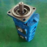 China CBGJ Double Pump  Square cover   Spline Compact Original  Gear Pump For Engineering Machinery And Vehicle for sale