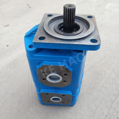 China CBGJ Double Pump  Square cover   Spline Compact Original  Gear Pump For Engineering Machinery And Vehicle for sale