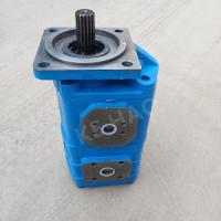 China CBGJ Double Pump  Square cover   Spline Compact Original  Gear Pump For Engineering Machinery And Vehicle for sale