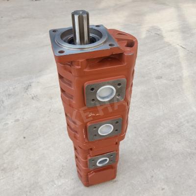 China CBGJ Tetralogy  Pump  Square cover   Spline Compact Original  Gear Pump For Engineering Machinery And Vehicle for sale