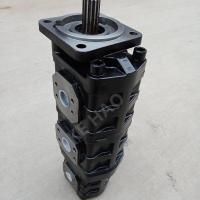 China CBGJ Triple  Pump   Square cover    Spline Compact Original  Gear Pump For Engineering Machinery And Vehicle for sale