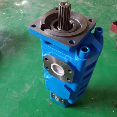 China CBGJ Triple  Pump   Square cover    Spline Compact Original  Gear Pump For Engineering Machinery And Vehicle for sale