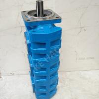 China CBGJ Triple  Pump   Square cover    Spline Compact Original  Gear Pump For Engineering Machinery And Vehicle for sale