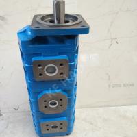 China CBGJ Triple  Pump   Square cover    Spline Compact Original  Gear Pump For Engineering Machinery And Vehicle for sale