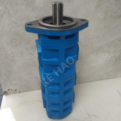 China CBGJ Triple  Pump  Rhomb cover    Spline Compact Original  Gear Pump For Engineering Machinery And Vehicle for sale