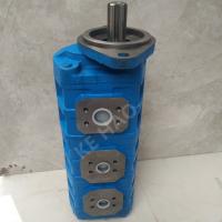 China CBGJ Triple  Pump  Rhomb cover  Spline  Compact Original  Gear Pump For Engineering Machinery And Vehicle for sale