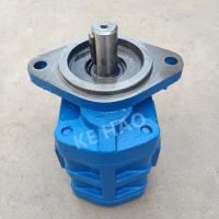 China CBGJ Single Pump  Rhomb cover   Flat key  Blue Compact Original  Gear Pump For Engineering Machinery And Vehicle for sale
