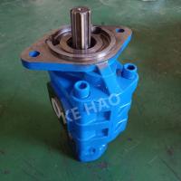 China CBGJ Double Pump Rhomb cover  Spline  Blue  Compact Original  Gear Pump For Engineering Machinery And Vehicle for sale