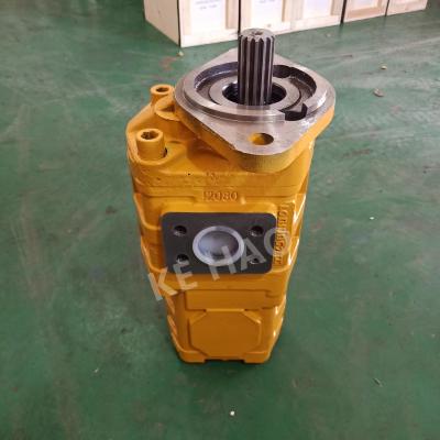 China CBGJ Double Pump  Rhomb cover   Spline  Orange  Compact Original  Gear Pump For Engineering Machinery And Vehicle for sale