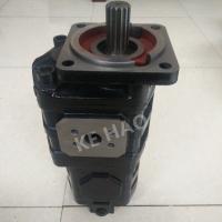 China CBGJ Double Pump  Square cover   Spline  Black  Compact Original  Gear Pump For Engineering Machinery And Vehicle for sale