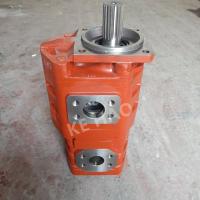 China CBGJ Double Pump  Square cover Spline Orange Compact Original  Gear Pump For Engineering Machinery And Vehicle for sale