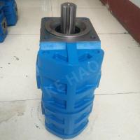 China CBGJ Double Pump  Square cover Spline Blue Compact Original  Gear Pump For Engineering Machinery And Vehicle for sale
