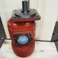 China CBZ Double Pump  Square cover Spline Red Compact Original  Gear Pump For Engineering Machinery And Vehicle for sale