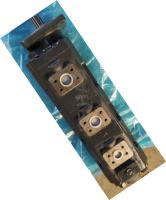 China JHP Triple Pump Square cover  Spline  Black Compact Original  Gear Pump For Engineering Machinery And Vehicle for sale