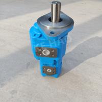 China Rhomb Cover Small Hydraulic Gear Pump / Compact Original Loader Hydraulic Pump for sale