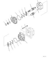 China SAR100 705-22-40160 Komatsu Pump Assy D155A D155AX HM400 for sale