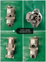 China 705-51-20300  SAL50+40 2+2 Komatsu Gear Pump Wheel Loaders WA250  WEIGHT:13.922 kgs for sale