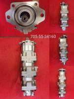 China 705-55-34160 Komatsu Wheel Loader Gear Pump WA300 WA320  Weight: 45.3 kgs for sale