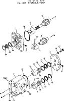 China 704-11-38100 KAL080 Komatsu Hydraulic Pump D53A D53P D53S D58E D58P for sale