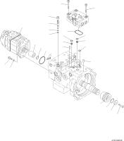 China 708-3T-04620 Pump Assy Komatsu Parts Boom PC70 PC78MR PC78US PC78UU for sale