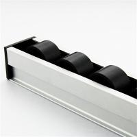 China 4M JY-2045 Aluminum Roller Track With 34mm Dia PP Wheel for sale
