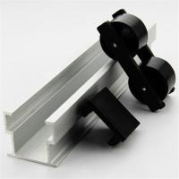 China 4M JY-2045 Aluminum Roller Track With 34mm Dia PP Wheel for sale
