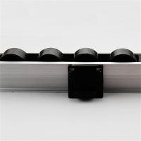 China 4M JY-2045 Aluminum Roller Track With 34mm Dia PP Wheel for sale