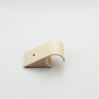 China Beige JY-A009 ABS Pipe Clamp Plastic Tube Connectors 3mm Thickness for sale