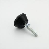 China M10 Screw JY-1209A Black Rubber Foot Cup 50mm Base Diameter for sale