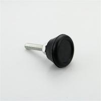 China M10 Screw JY-1209A Black Rubber Foot Cup 50mm Base Diameter for sale