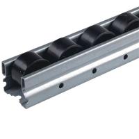China SGCC PP ESD Metal Roller Track JY-2046 4000mm Length Roller Rail Track for sale