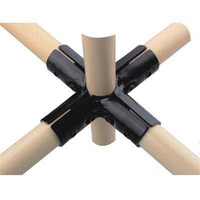China JYJ - 5 Black Cross Metal Joint Set Metal Joint Series for sale